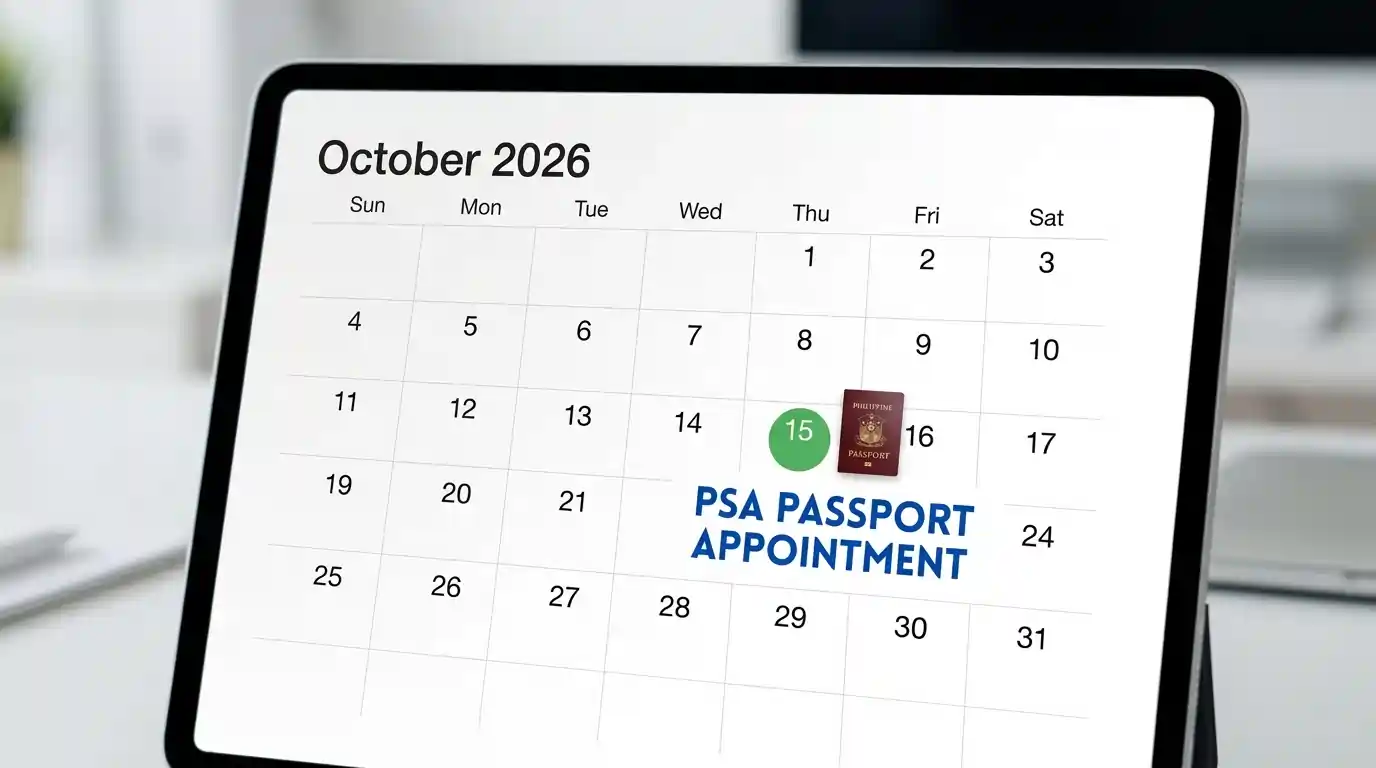 PSA Appointment for Passport 2026: Requirements & Guide